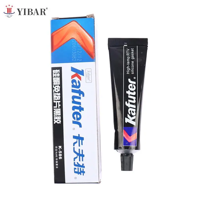 55g-K-586-Black-Silicone-Free-Gasket-Waterproof-To-Oil-Resist-High-Temperature-Sealant-Repairing ...