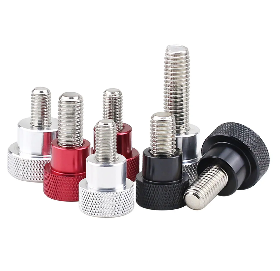 1Pcs-Aluminium-Alloy-Stainless-Knurled-Thumb-Screw-M5-M6-Hand-Grip-Knob ...