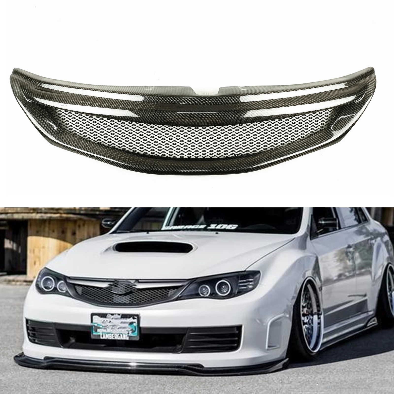 Front-Grille-Grill-For-Subaru-Impreza-WRX-STi-10th-2008-2009-2010-2011 ...