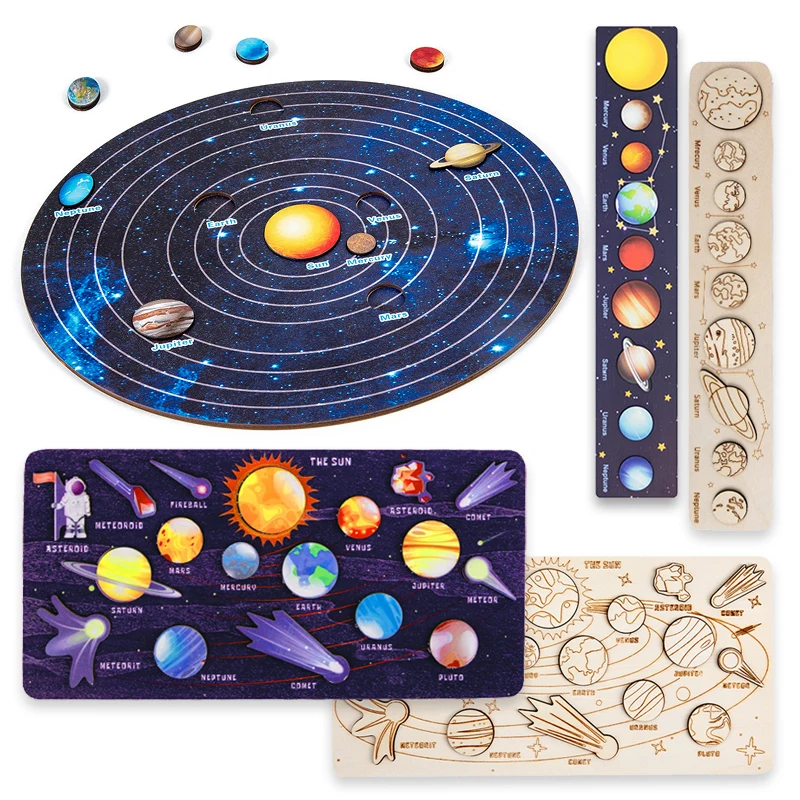 3d Solar System Puzzle