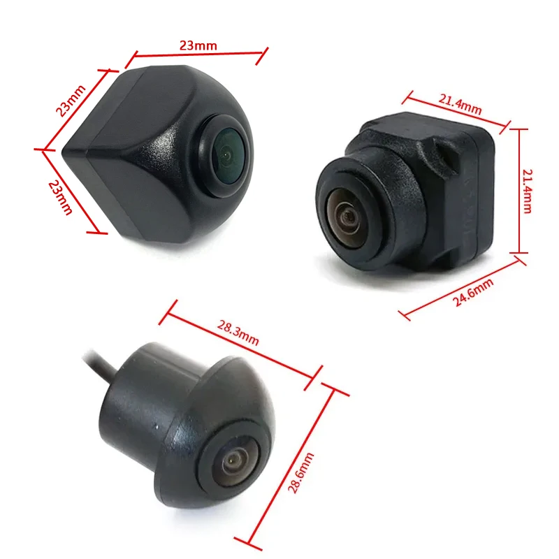 4PCS 360 Car Camera 1080P Panoramic Surround View Right+Left+Front+ ...