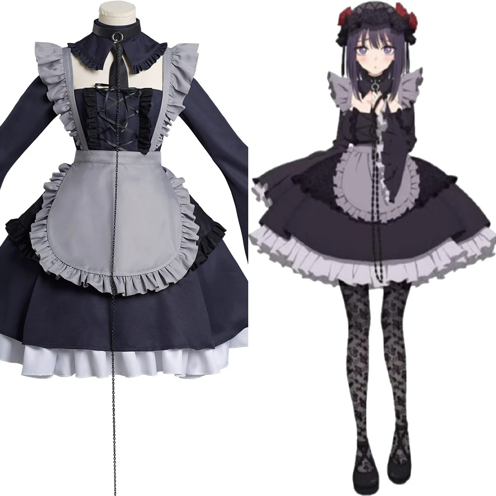 Anime My Dress-up Darling Marin Kitagawa Cosplay Costume Dress Kimono ...