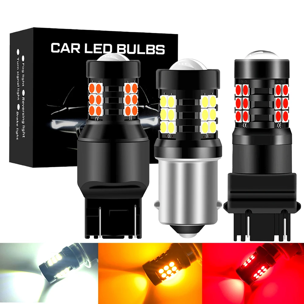 2X-T25-3157-P27-7W-P27W-3156-3057-3457-4157-T20-7440-7443-W21W-WY21W ...