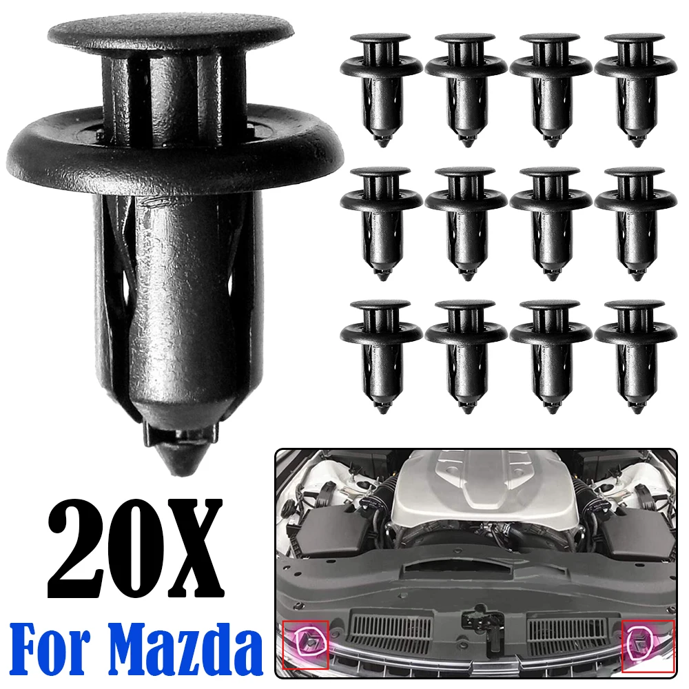 20pcs 10mm For Mazda 6 Gh Cx-7 Cx-5 Toyota Camry Land Cruiser 200 ...