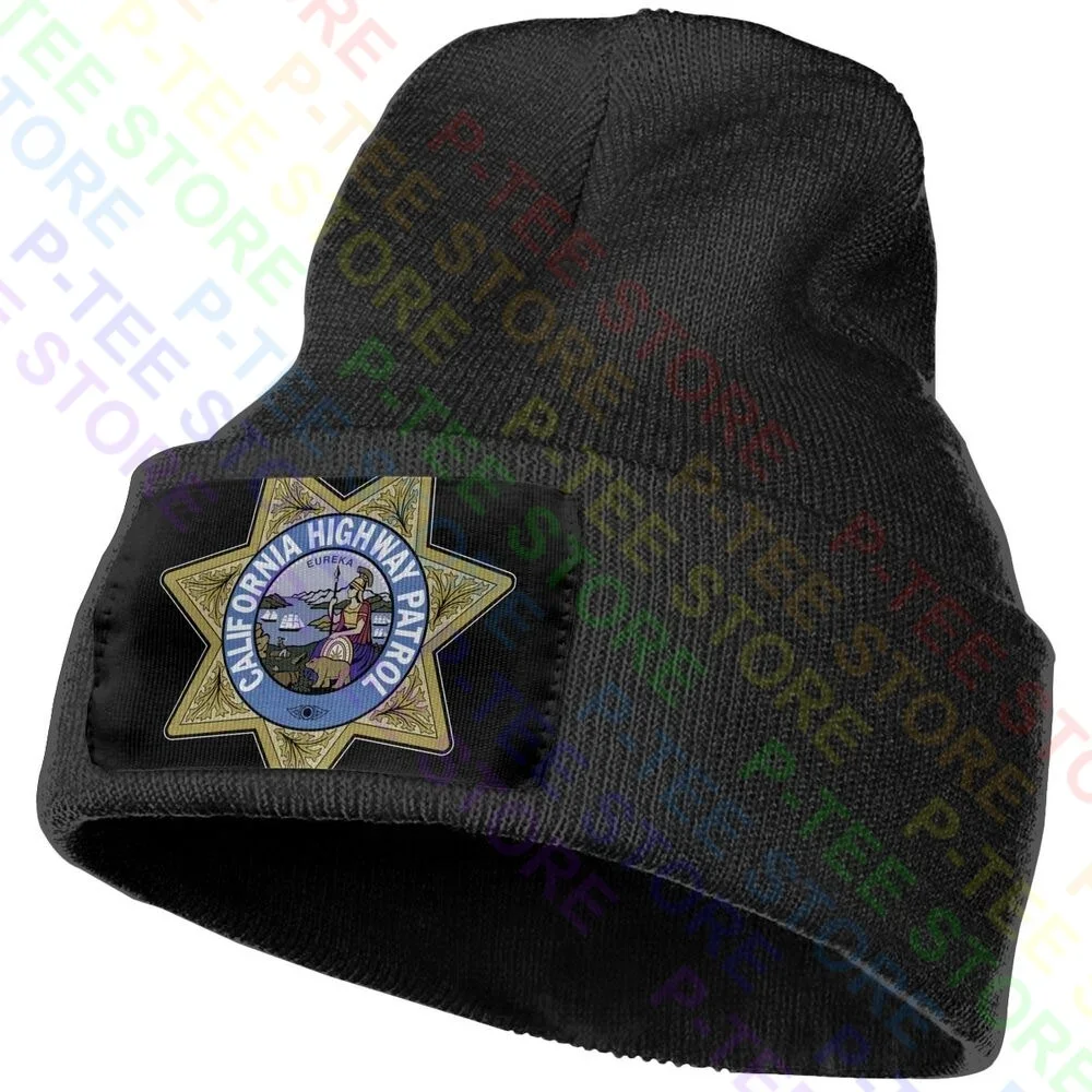 California-Highway-Patrol-Chp-Chips-Police-Department-Knitted-Beanie ...