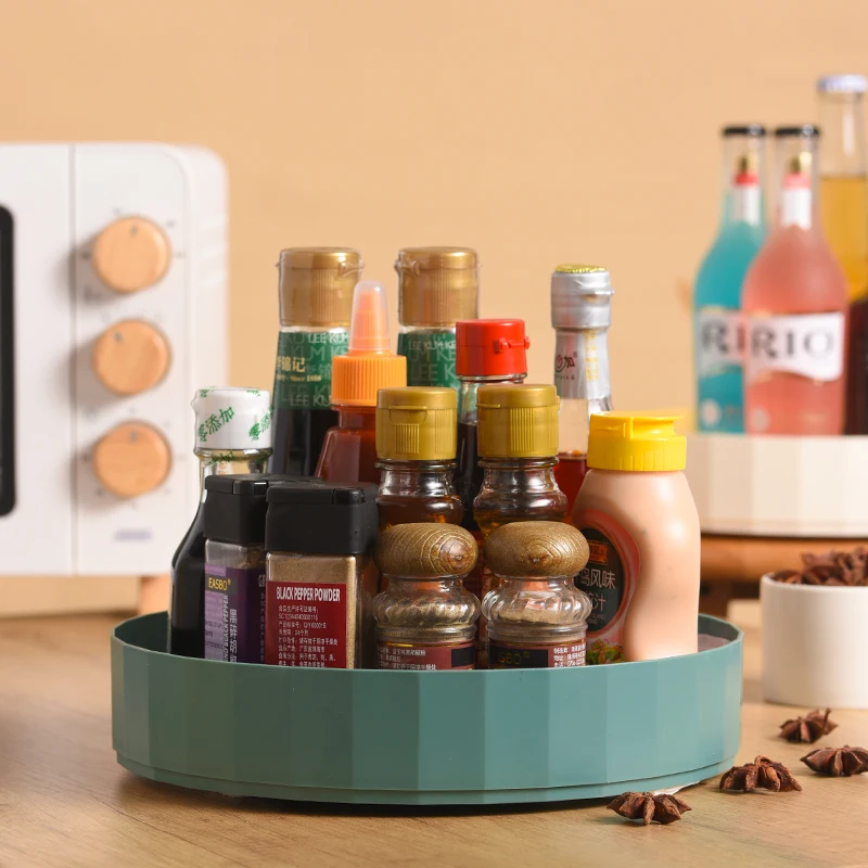 360-Rotation-Cabinet-Turntable-Organizer-Storage-Spice-Rack-Drink ...