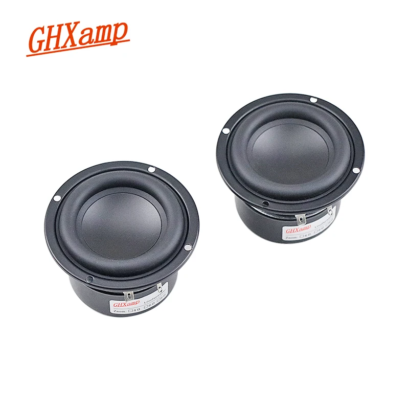 GHXAMP-3-inch-Subwoofer-Bowl-Shaped-Linen-fiber-Cone-Speaker-Enthusiast ...