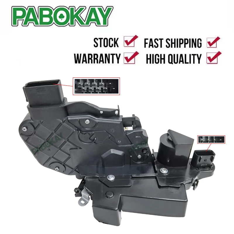 Front Left Door Lock Actuator For Discovery Evoque Jaguar Xf Keyless ...