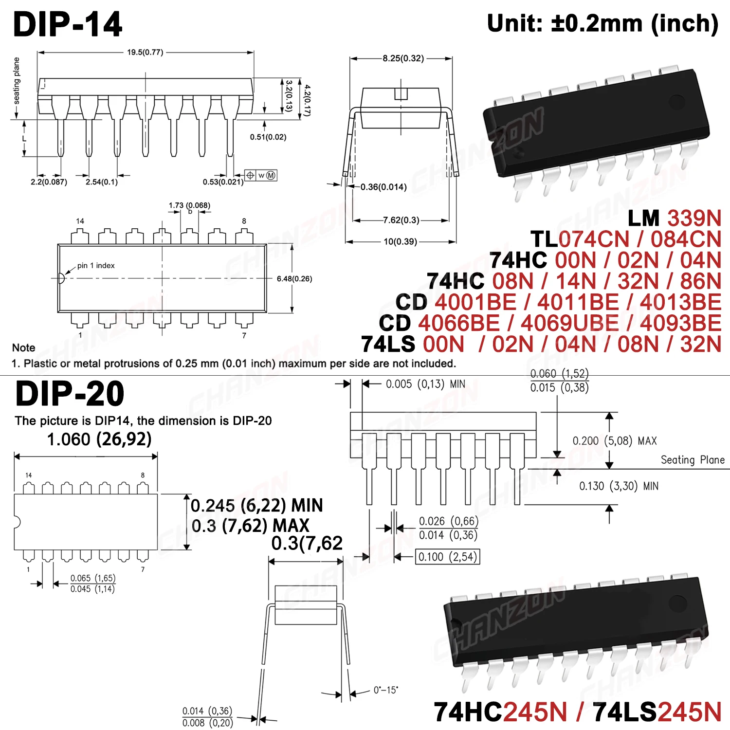 74LS04 IC Pinout, Examples, Applications And Datasheet, 49% OFF