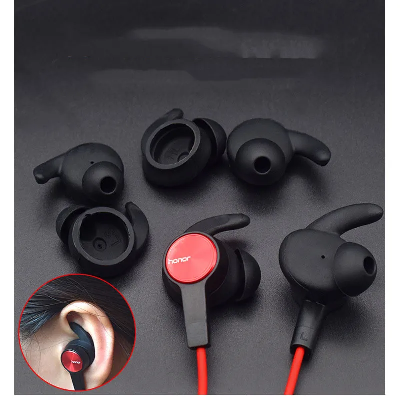 3-Pairs-Silicone-Earbuds-Ear-Buds-Hooks-Eartips-For-Huawei-Honor-xsport ...