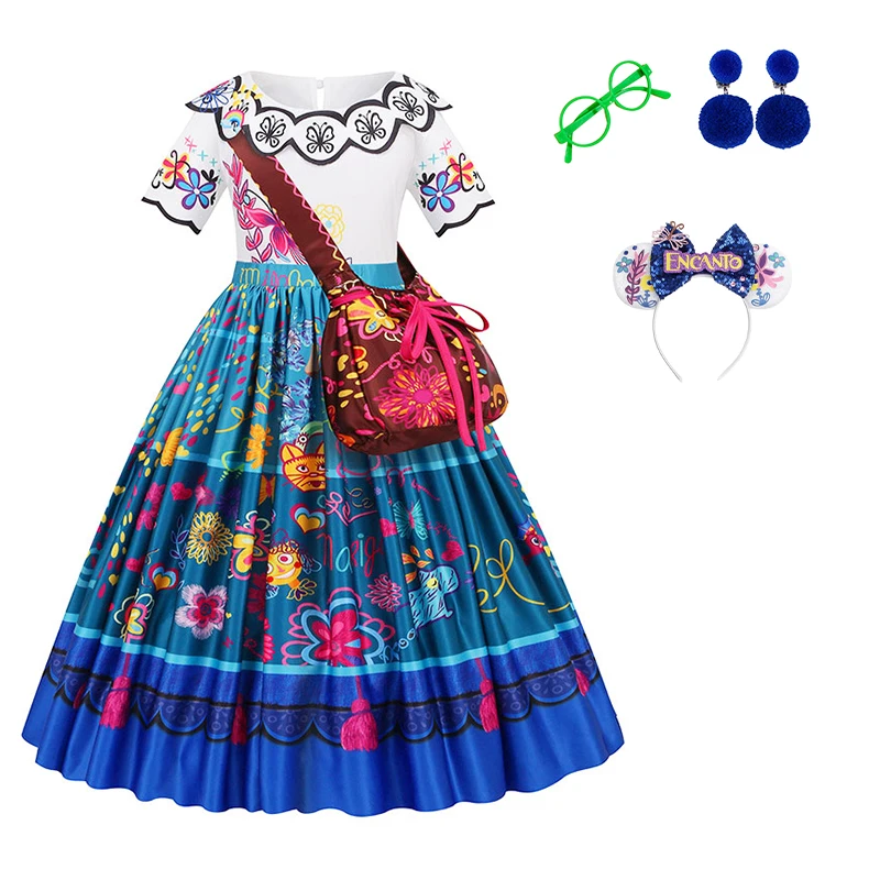 Princess-Costume-Mirabel-Encanto-Costume-For-Girls-Halloween-Kids ...