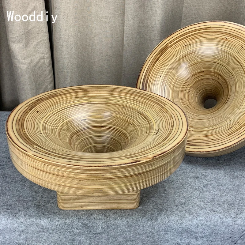 Handmade-2-inch-Throat-Wooden-Horn-Hifi-DIY-12-15-18-Inch-Speaker-Empty ...