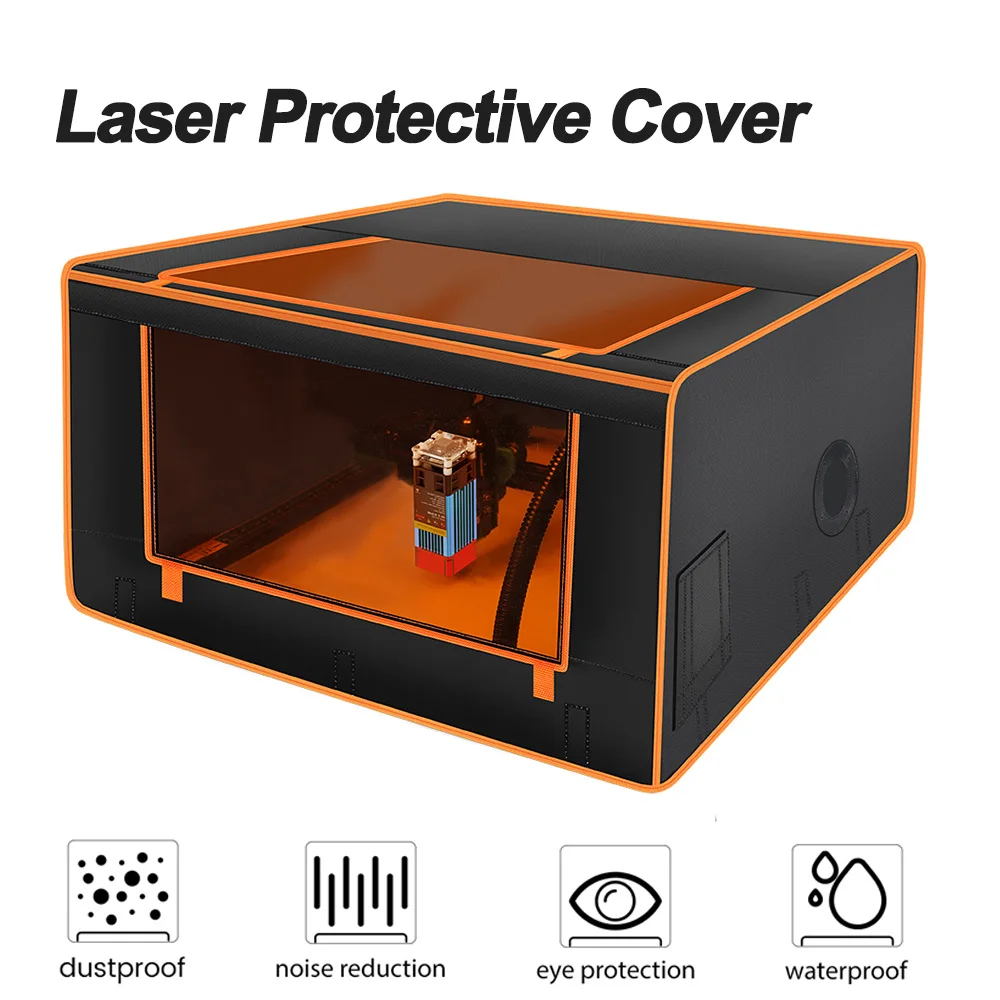 Twotrees-carcasa de grabado láser, cubierta protectora de ventilación ...