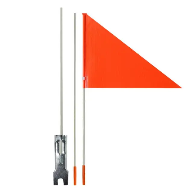 Bike Safety Flag Go Cart Water Resistant Safety Flag With Poles ...