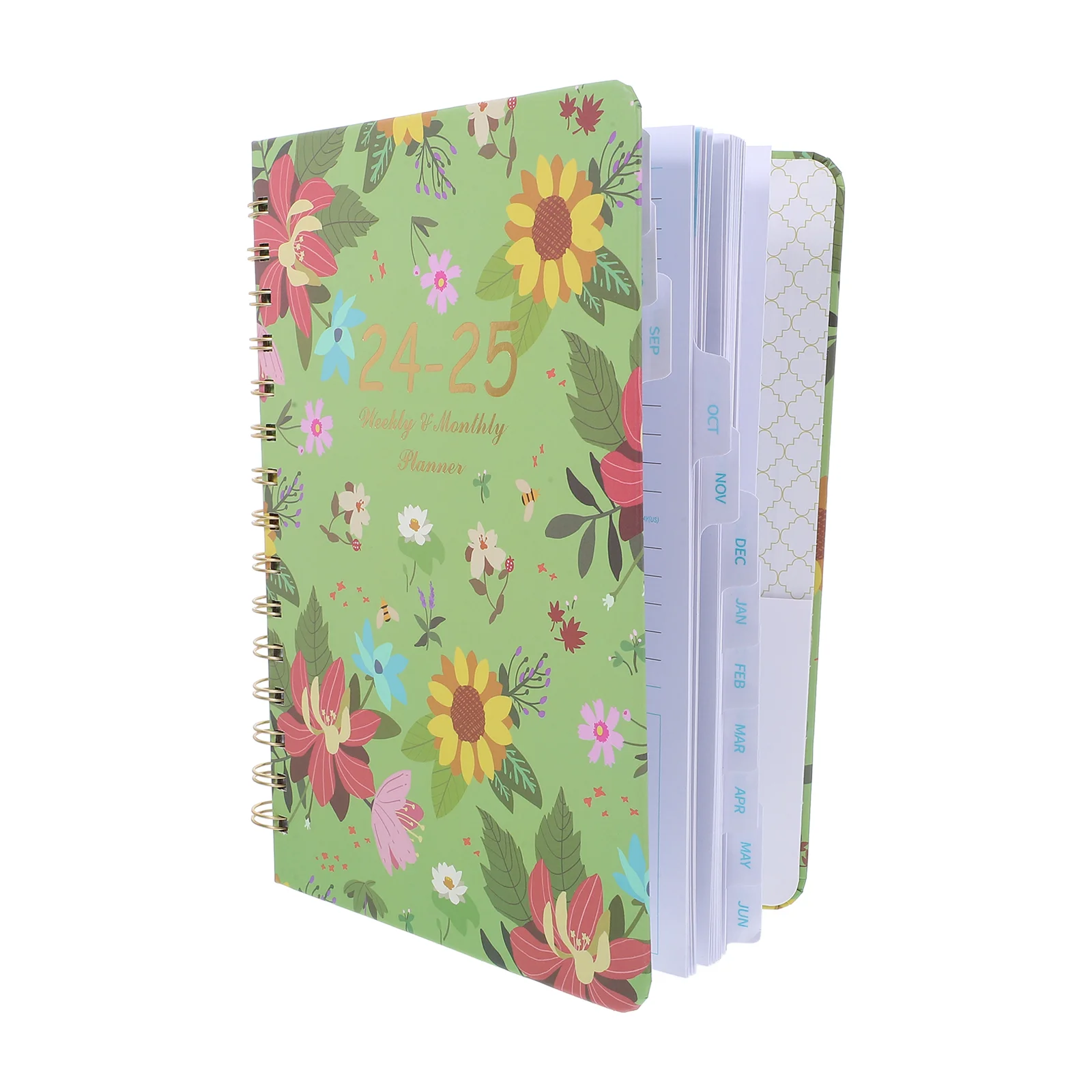 2024-2025-Agenda-libro-planificador-2024-2025-cuaderno-mensual-Bloc-de ...