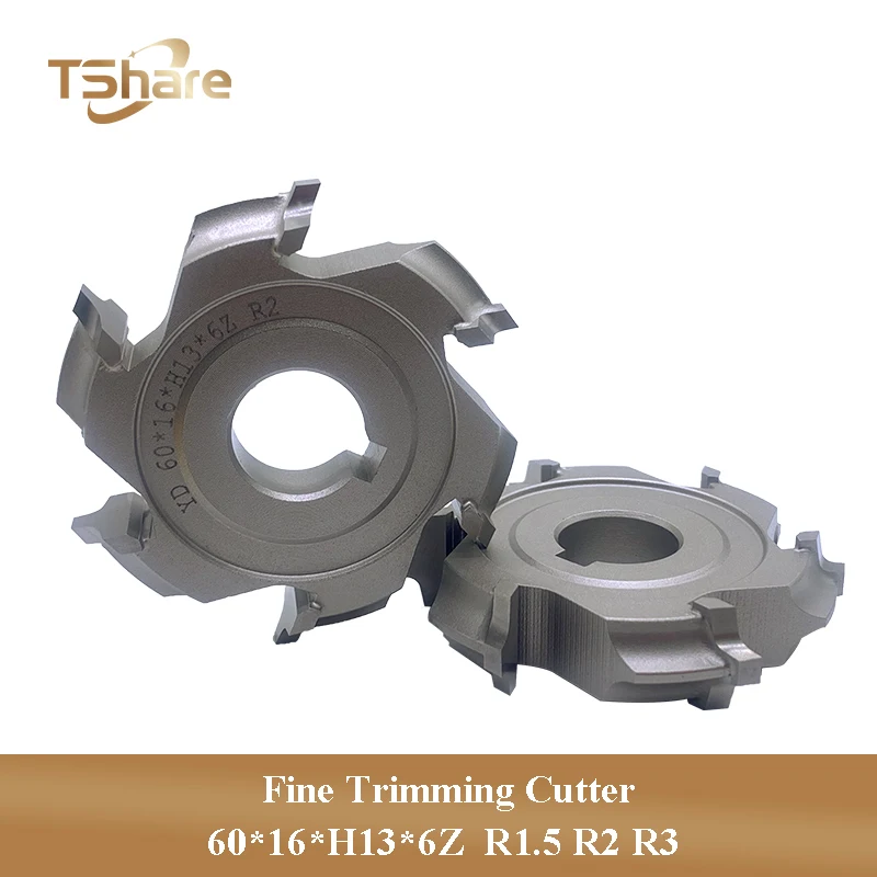 2pcs-60-16-H13-6Z-R1-5-2-3-Woodworking-Tools-Profile-Trimming-Cutter ...