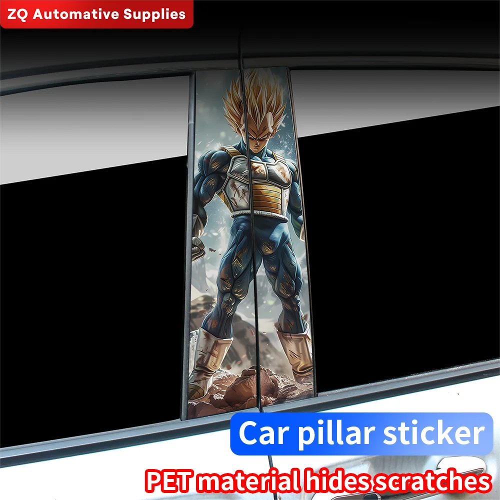 Funny-Anime-Car-Stickers-Auto-B-pillar-Car-Center-Column-Decoration ...