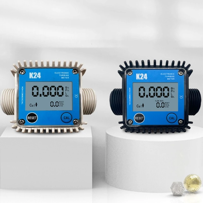 Peak Flow Meter ALLSOME LLW 25 Digital Turbine Flow Meter For Measuring ...