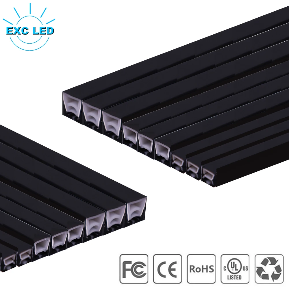 WS2811-WS2812B-RGB-LED-Neon-Strip-Rope-Light-Tube-Flex-Black-Silica-Gel ...