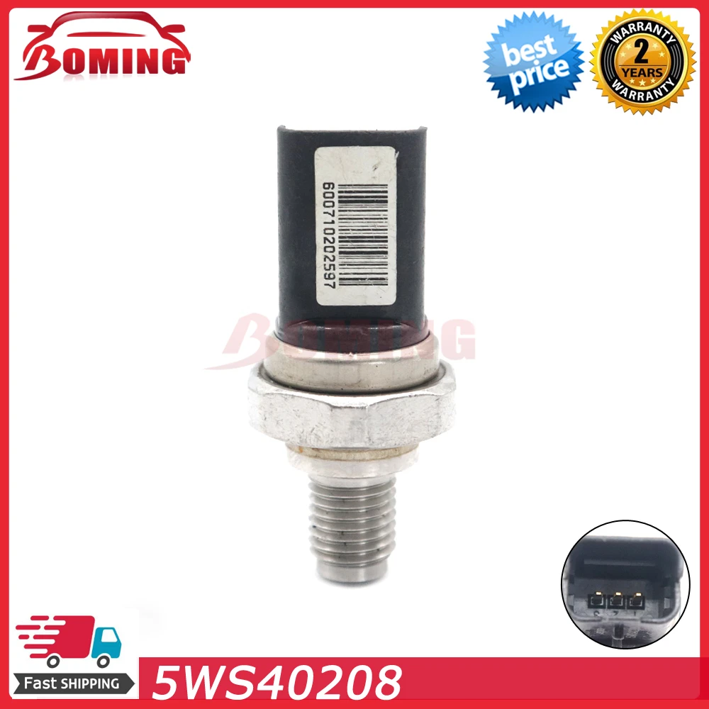 Car-Fuel-Rail-Pressure-Sensor-5WS40208-5WS40154-For-Renault-1-5dCi-Clio ...
