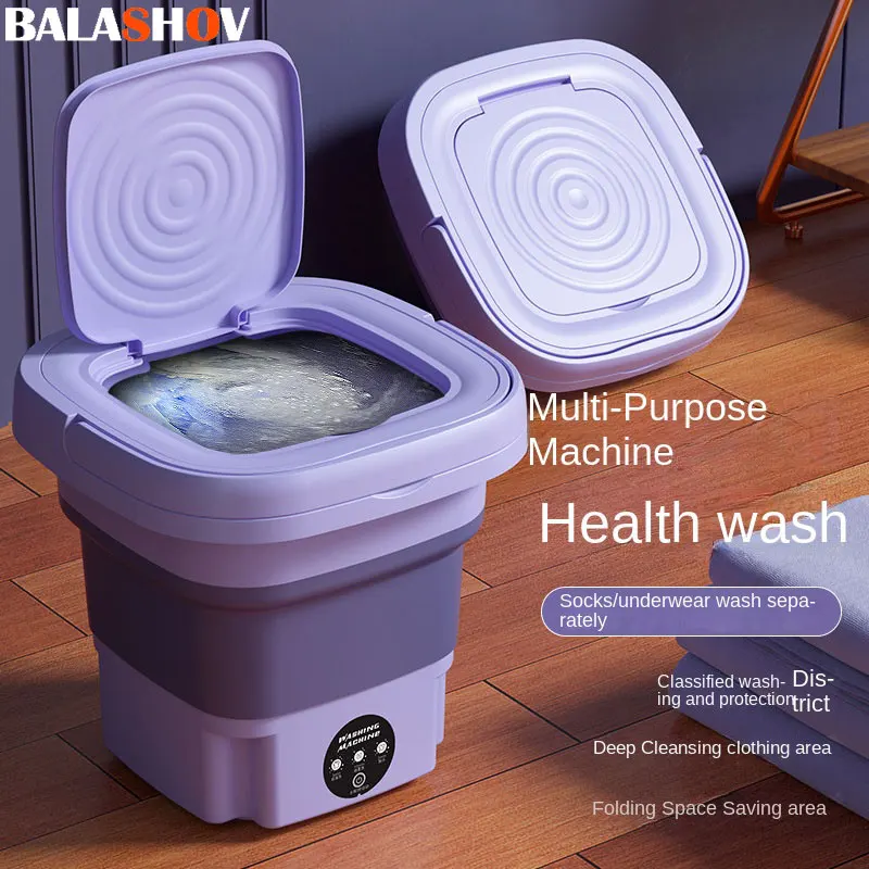 Home-Folding-Washing-Machine-Bucket-for-Clothes-Socks-Underwear ...