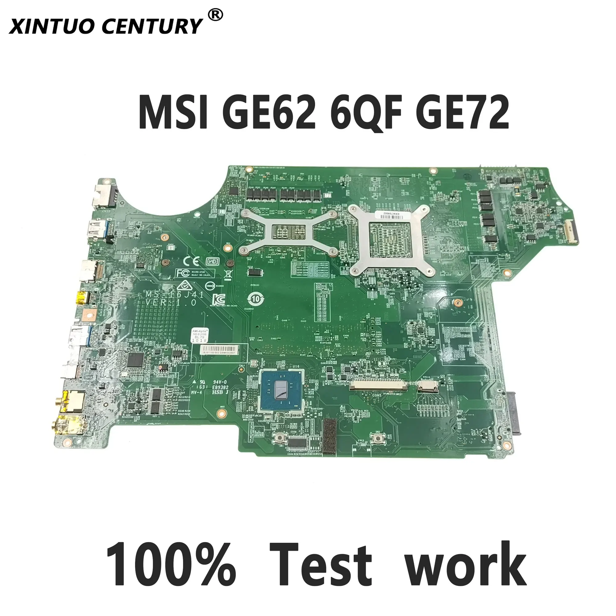 MS-16J4 마더 보드, MSI GE62 6QF GE72 노트북용, SR2FQ CPU i7-6700HQ - 티몬