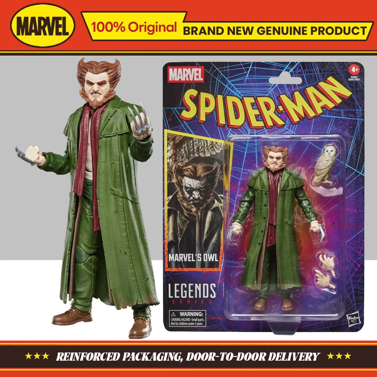 Hasbro Marvel Legends Series Marvel's Owl (Spider-Man) colección de ...