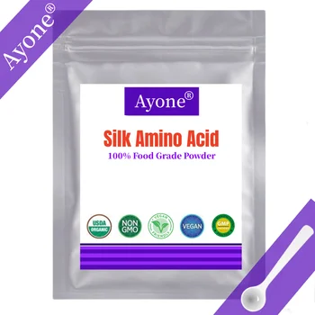 50g-1000g High Quality Silk Amino Acid Powder Fibroin,silk Peptide ...