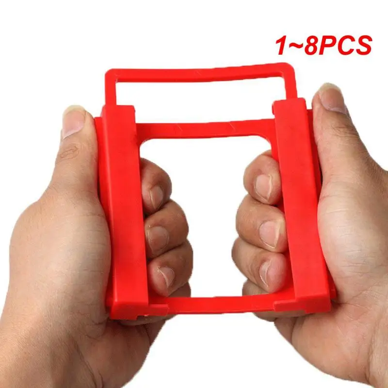 1-8PCS-To-3-5-Inch-Solid-Hard-Disk-Stand-Plastics-Red-Screw-less ...