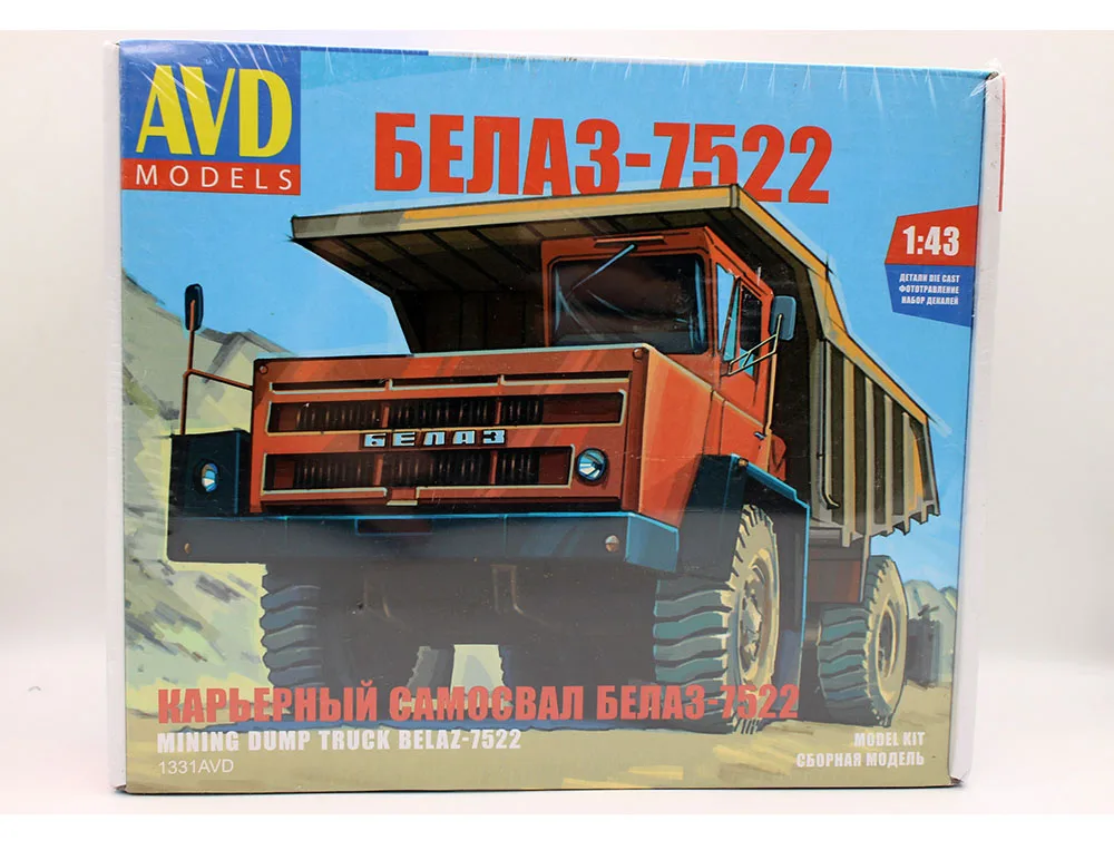NEW-AVD-Models-1-43-Scale-Mining-Dump-Truck-Belaz-7522-USSR-Truck-Diecast-Model-Kit.jpg