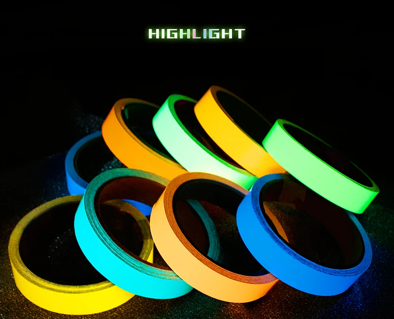 Ruban Auto-adhésif Fluorescent Lumineux, Haute Luminosité ...