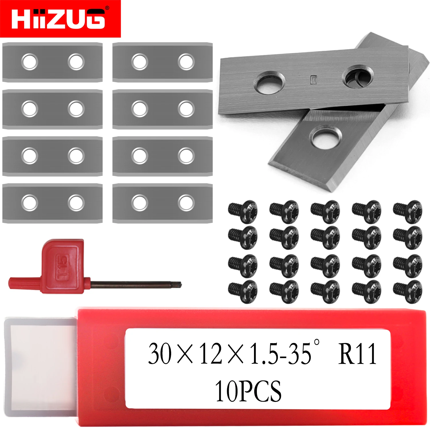 30mm-Carbide-Inserts-Cutters-Spiral-Planer-Blades-10pcs-for-Paint ...