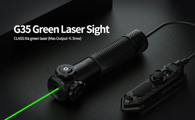 Mlok Laser Hantoptik Green Tactical Laser Sight - M-Lok/Picatinny Rail ...