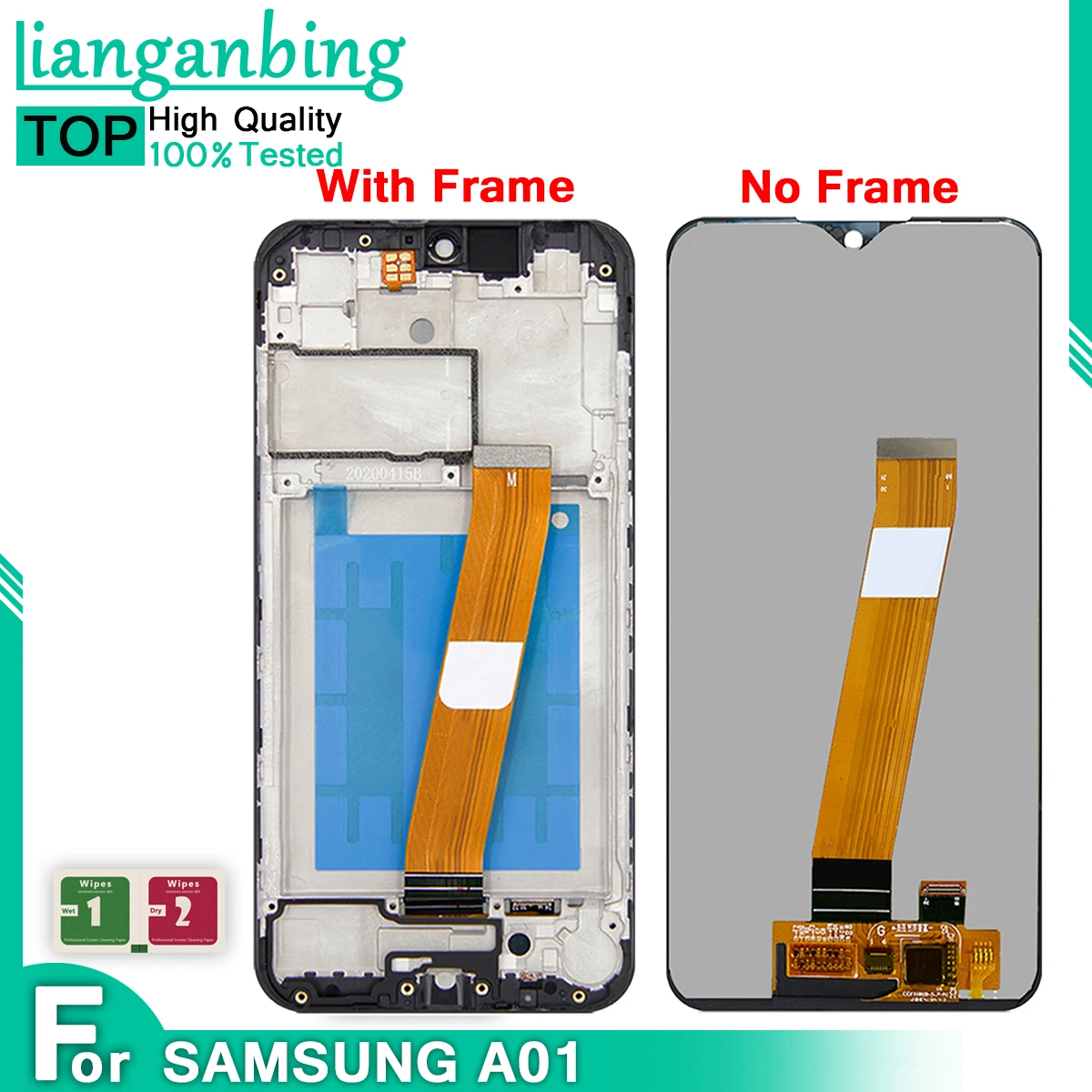 Original 5.7" Lcd For Samsung Galaxy A01 A015 A015f A015g A015ds Lcd Display With Touch Screen ...