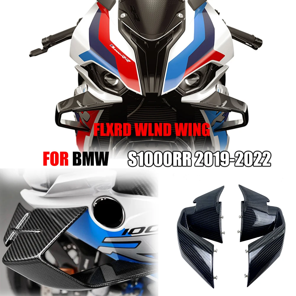 2023-2024-Front-Spoiler-Fxed-Wind-Winglets-For-BMW-S1000RR-M1000RR-2019 ...