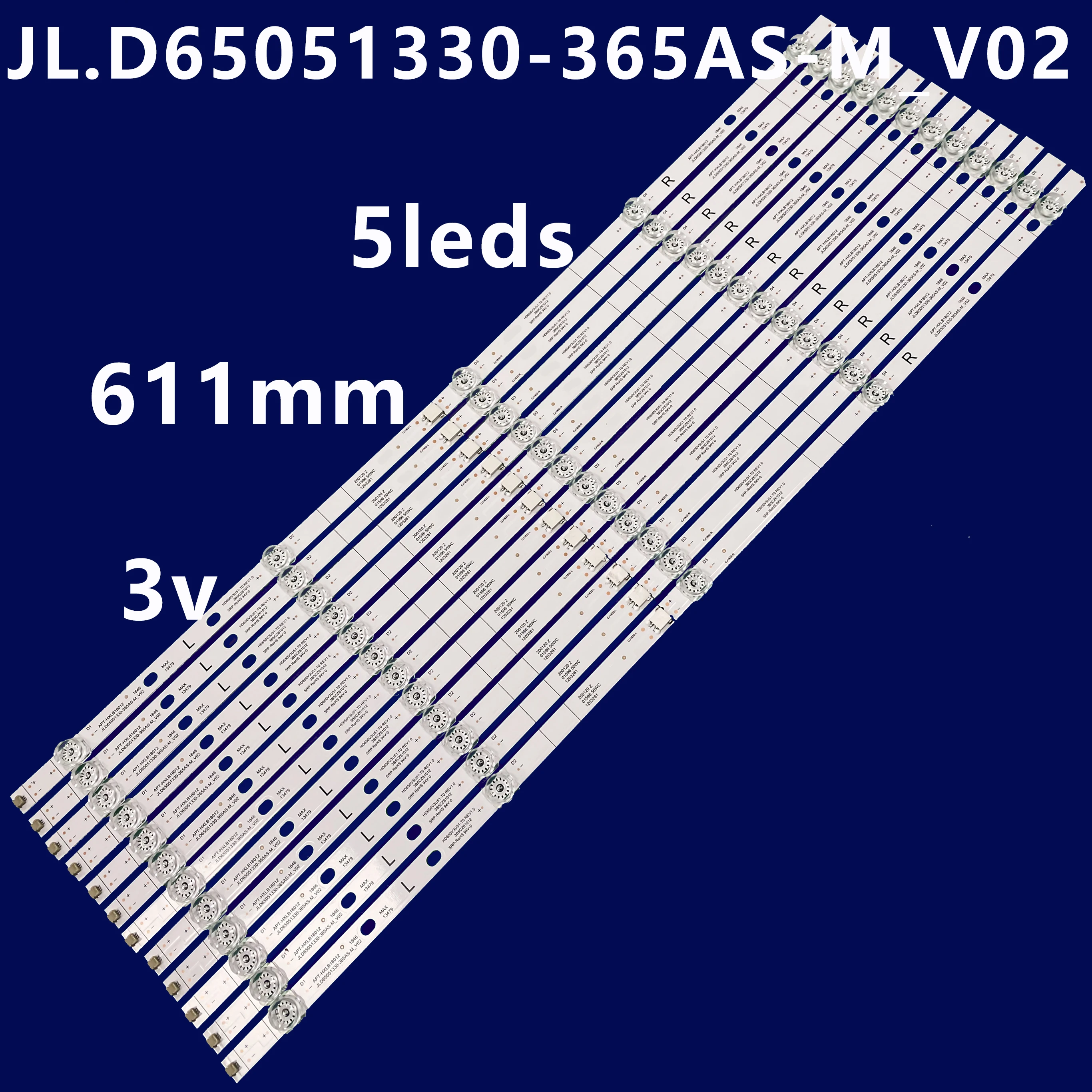 LED Backlight For Sharp LC-65N7004U LC-65Q7300U LC-65Q7330U LC-65Q7370U ...