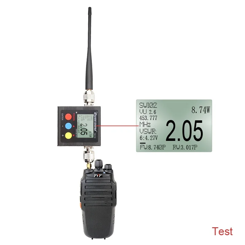 SW-102-Digital-Antenna-Power-SWR-Meter-VSWR-1-00-19-9-VHF-UHF-125 ...
