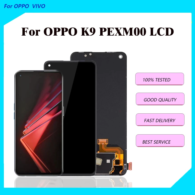 OLED/TFT LCD For OPPO K9 LCD Display Touch Screen Digitizer Assembly ...