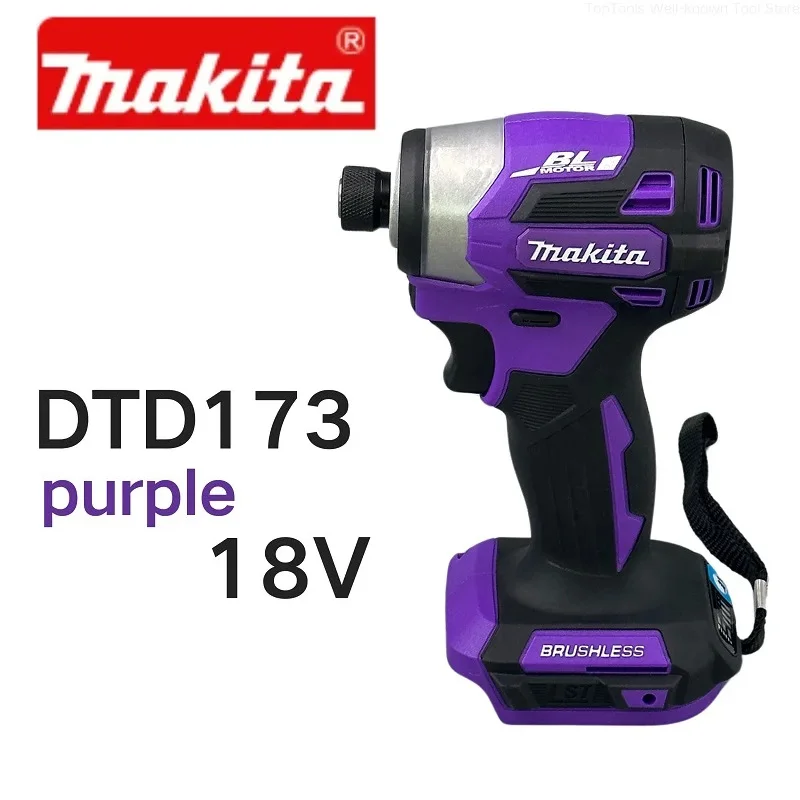 Makita-DTD173-purple-Screwdriver-Impact-Set-Household-Electric-Hand ...