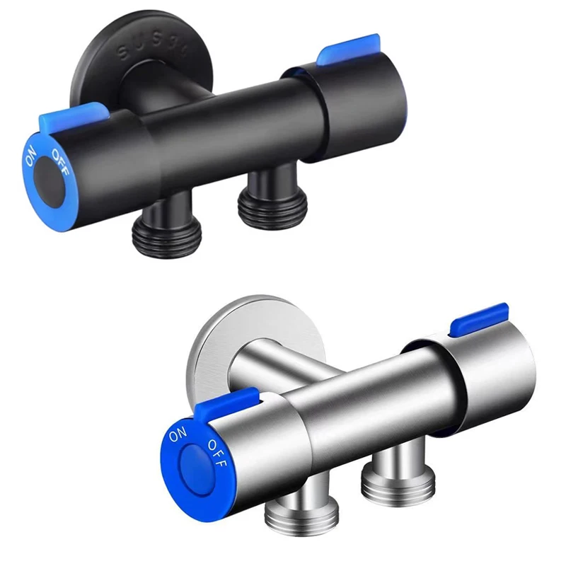 SUS304-stainless-steel-dual-control-1-in-2-out-bathroom-toilet-angle ...