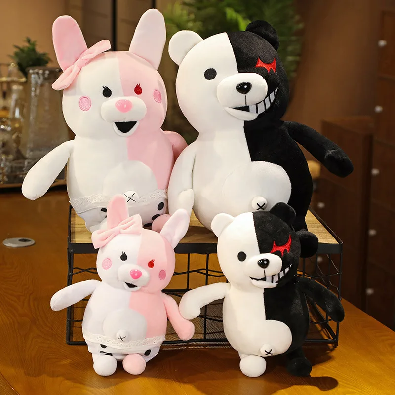 Danganronpa Monokuma Monomi Plush Doll Cartoon Bear Soft Stuffed Toy ...