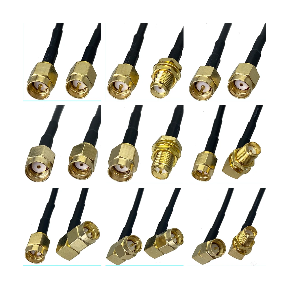 RG174-SMA-a-SMA-RP-SMA-macho-y-conector-hembra-engarzado-conector ...