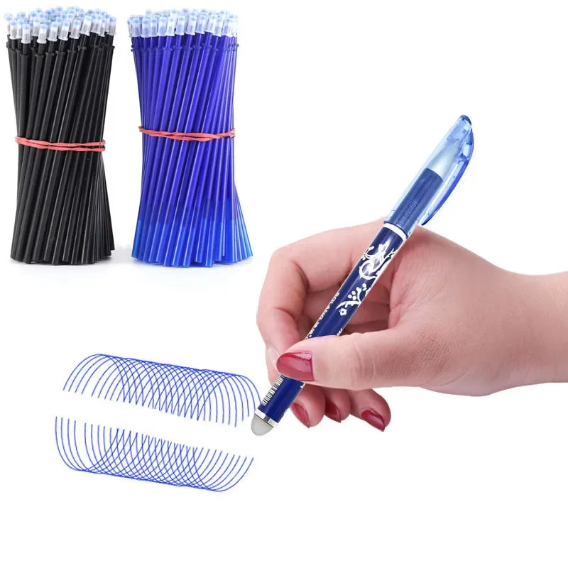 Erasable-Magic-Pen-Black-Blue-Dark-Blue-Red-Ink-Refill-0-5mm-Children-S ...