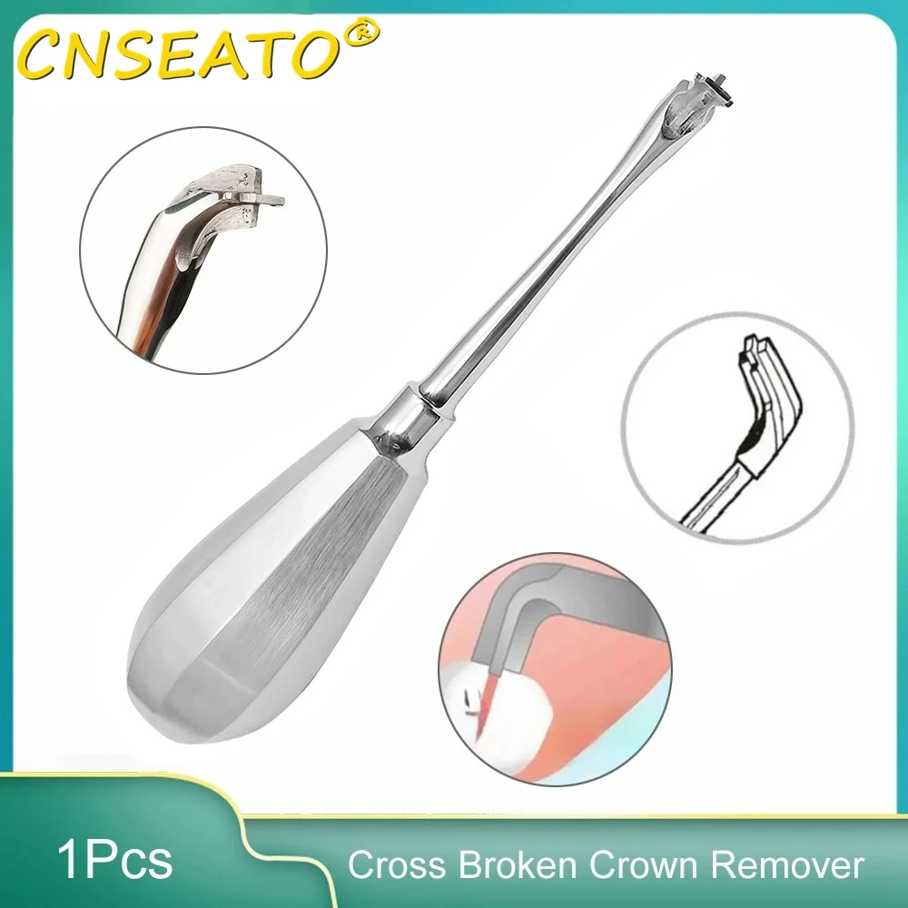 1Pcs-Dental-Crown-Cross-Broken-Crown-Remover-Spreader-Drill-Crown-Spreader-Root-Elevator-Non ...