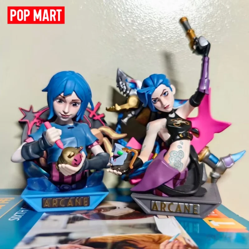 POPMART League Of Legends Arcane Series 1 Blind Box Collectible Anime ...