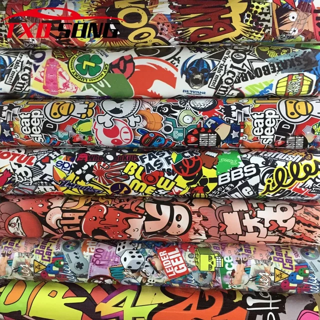 Graffiti Sticker Bomb