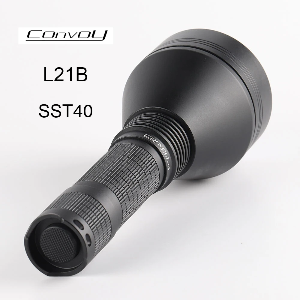 Convoy-L21B-Flashlight-with-SST40-Led-Lanterna-High-Powerful-21700 ...