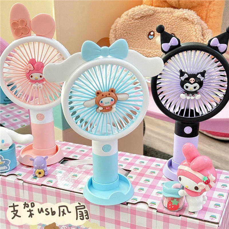 Generic Kawaii Kuromi My Melody Cinnamoroll Cartoon Silent Handheld Usb ...