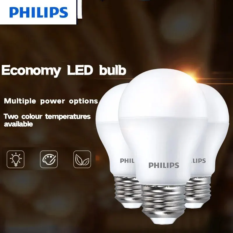 Philips-Economy-Led-Light-Bulb-E27-Screw-9W-11W-13W-15W-Energy-Saving ...
