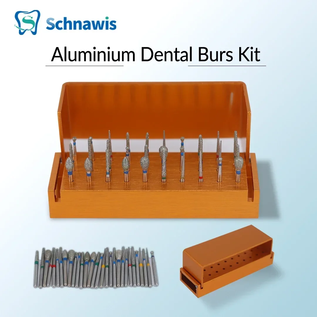 30Pcs-set-Aluminium-Dental-Burs-Kit-with-Holder-Dental-Diamond-Burs-for ...
